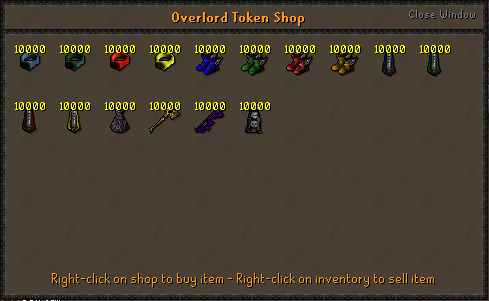 Overlord Token Shop | Athensps Wiki | Fandom