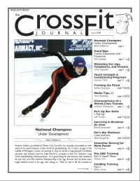 CrossFit Journal | Athlepedia, The Athletics Wiki | Fandom