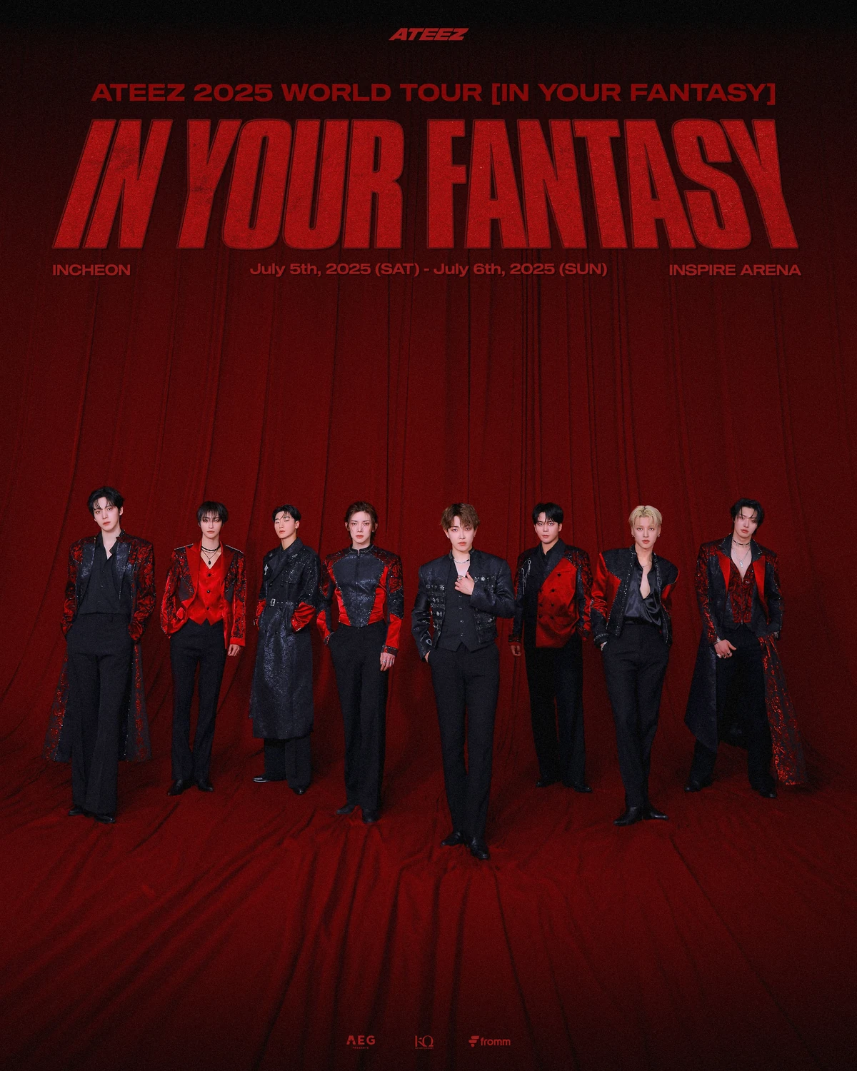 In Your Fantasy World Tour | Ateez Wiki | Fandom
