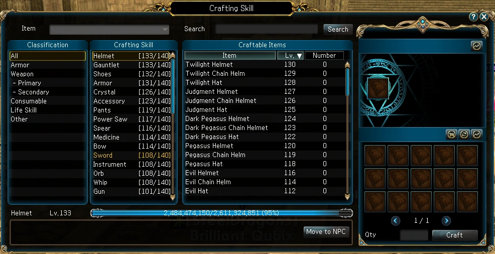 Craft | Atlantica Wiki | Fandom