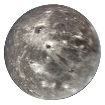 Oberon Moon Surface