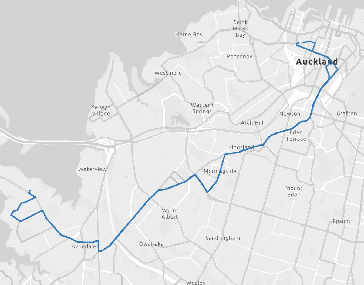 22R (Night Bus) | AT Metro Wiki | Fandom
