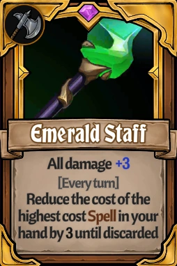 Emerald Staff | Across the Obelisk Wiki | Fandom