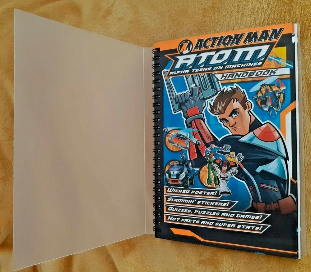 Atom Alpha Teens on Machines Notebook | A.T.O.M. Alpha Teens On ...