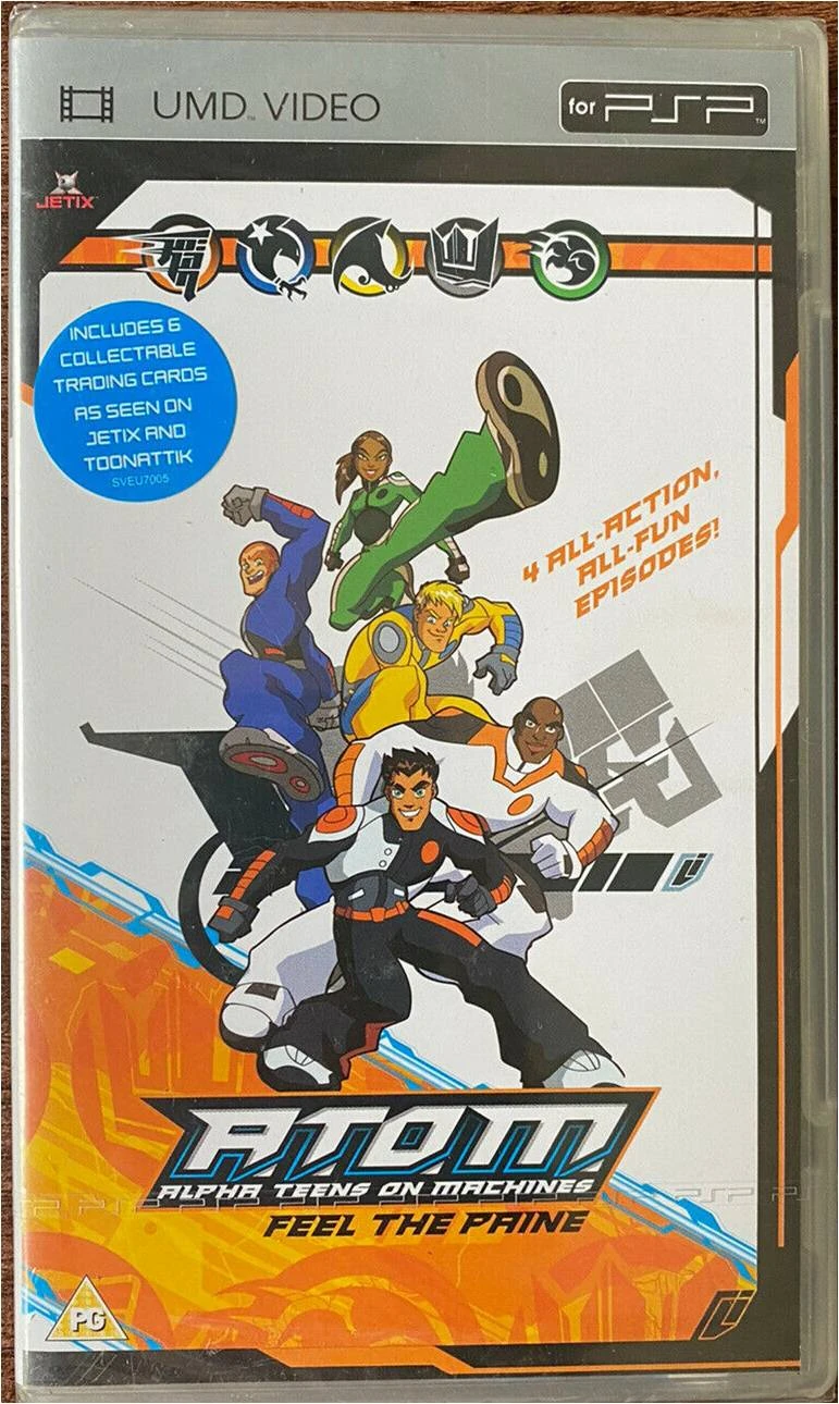 ATOM Alpha Teens On Machines Feel The Paine, UMD Video, Playstation ...