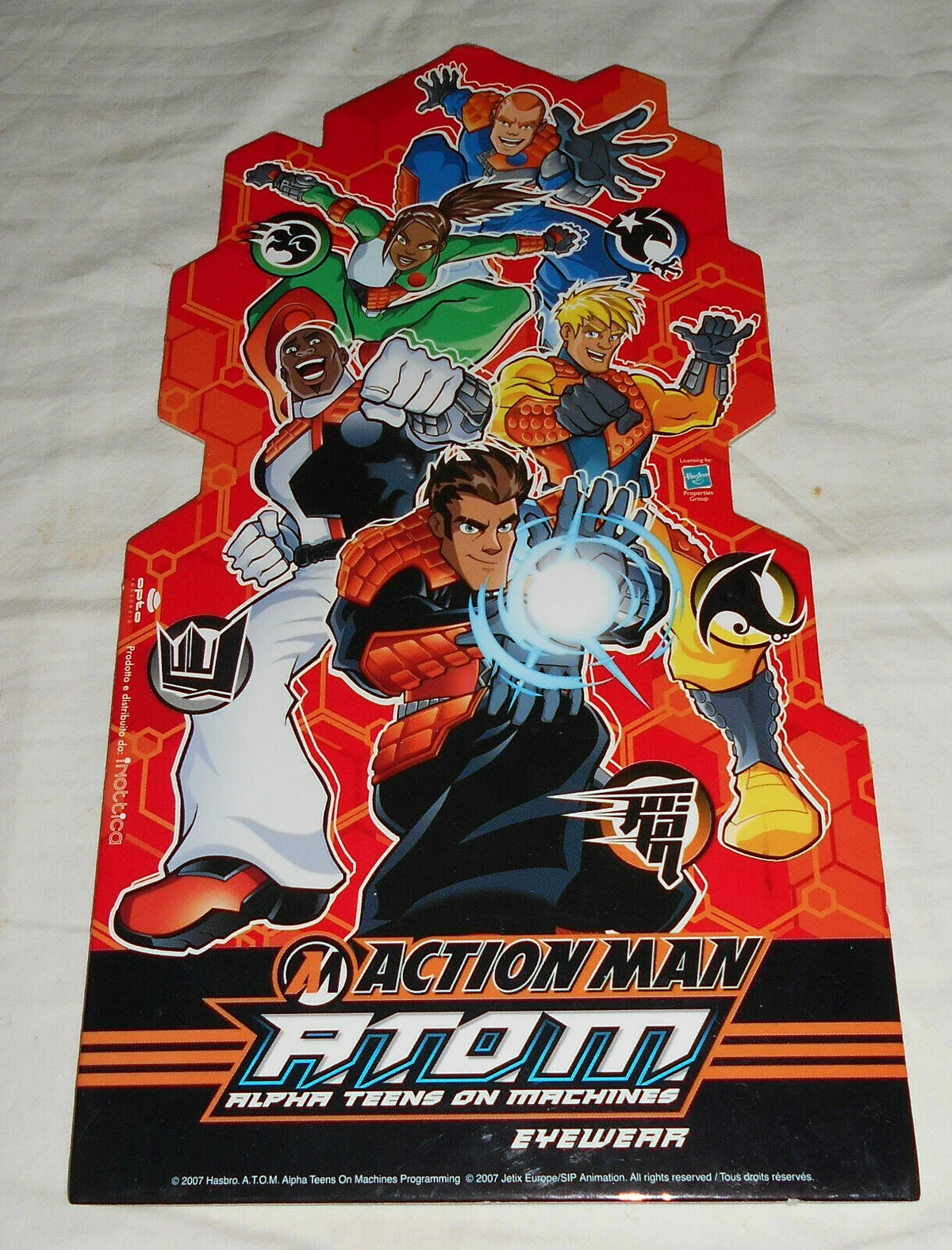 Atom Freestanding Display | A.T.O.M. Alpha Teens On Machines Wikia | Fandom