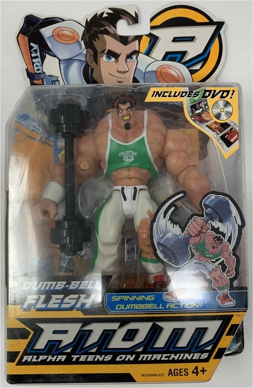 Dumb Bell Flesh (Toy) | A.T.O.M. Alpha Teens On Machines Wikia | Fandom