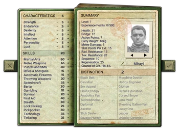 Derived statistic | ATOM RPG Wiki | Fandom