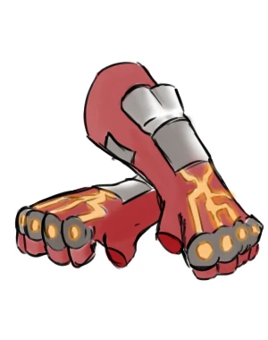 Magma Gauntlets | Attack on Lololo 4 Wiki | Fandom