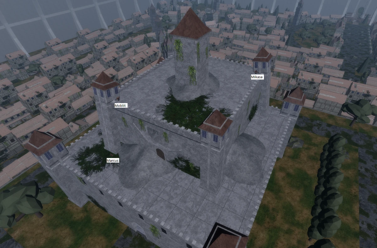 Shiganshina HQ Outside | Attack on titan: vengeance Wiki | Fandom