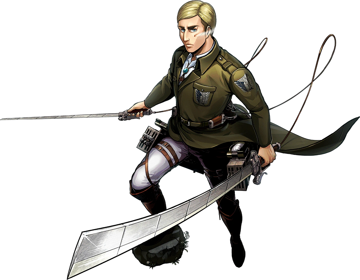 Erwin (Commanding Officer) | Attack on Titans: Tactics Global server ...