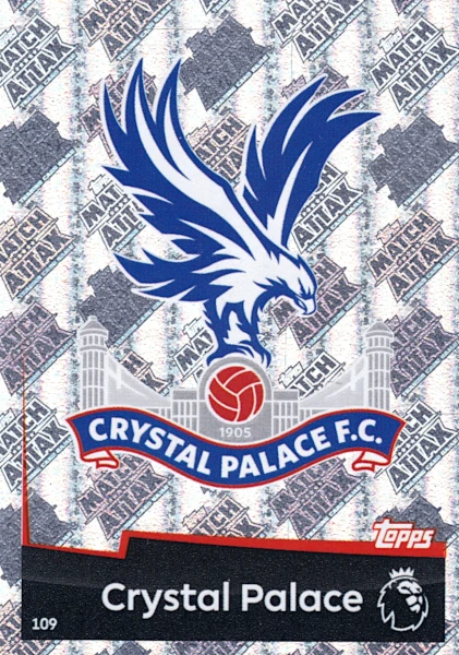 Crystal Palace Emblem (MA: 2018-19) | Attax Cards Wiki | Fandom