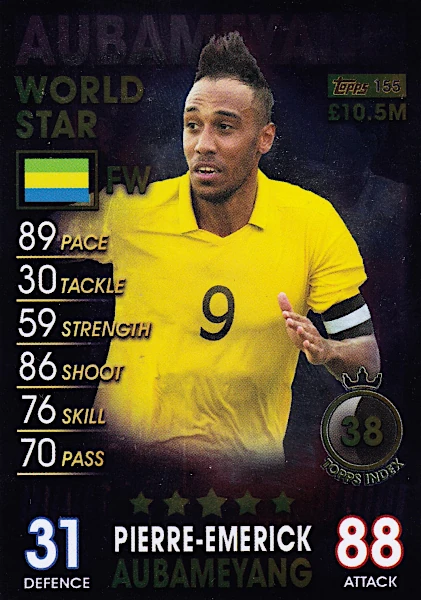 Pierre Emerick Aubameyang Card