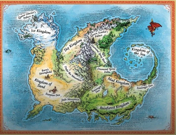 Pyrrhia | Wiki Aux Royaumes de Feu | Fandom