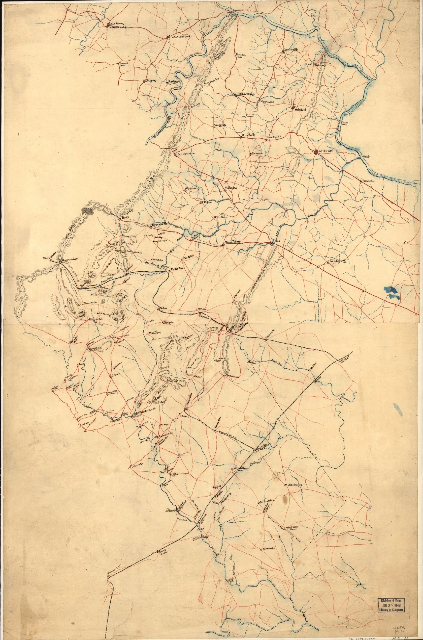 1860 Map Of Virginia