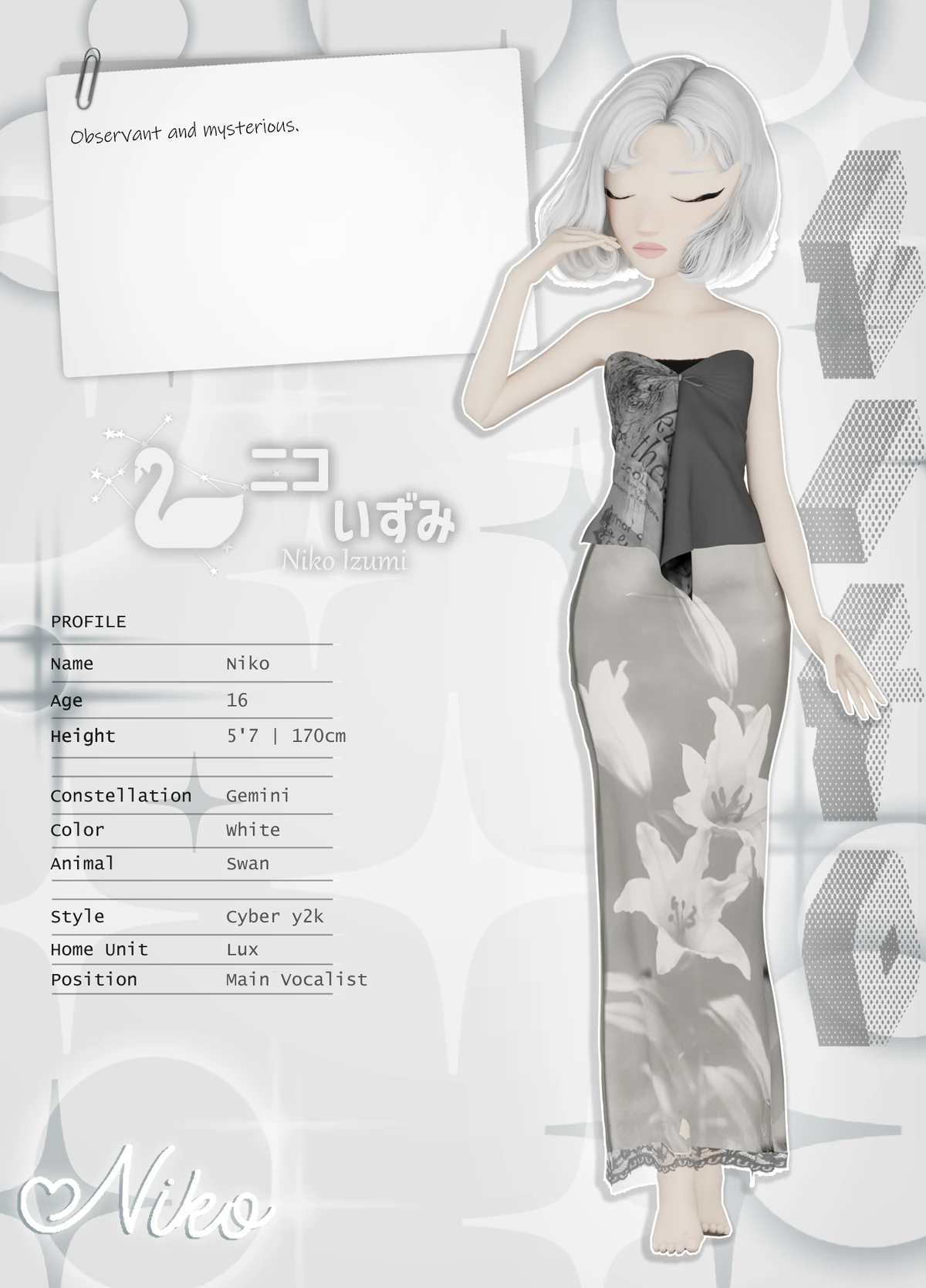 Niko Izumi | AURORA: The Cosmic Girls Project Wiki | Fandom
