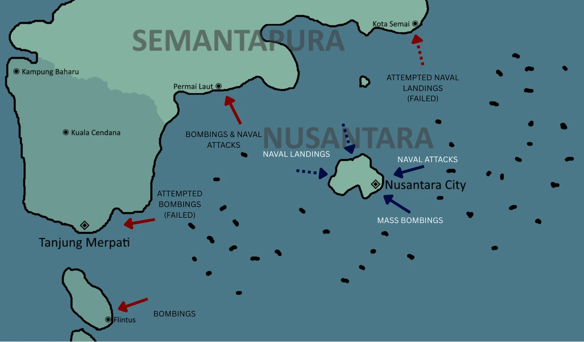 Nusantara-Semantapura War | AurumaPedia Wiki | Fandom