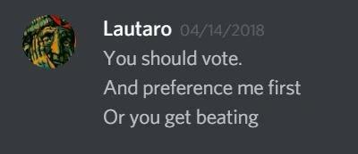AusSoc Discord Head Mod Election, 2018 | AusSoc Wiki | Fandom