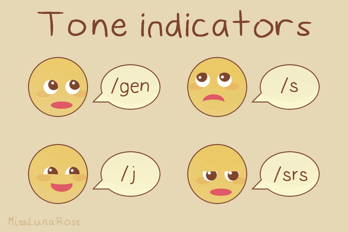 Tone indicators | Autism Living Wiki | Fandom