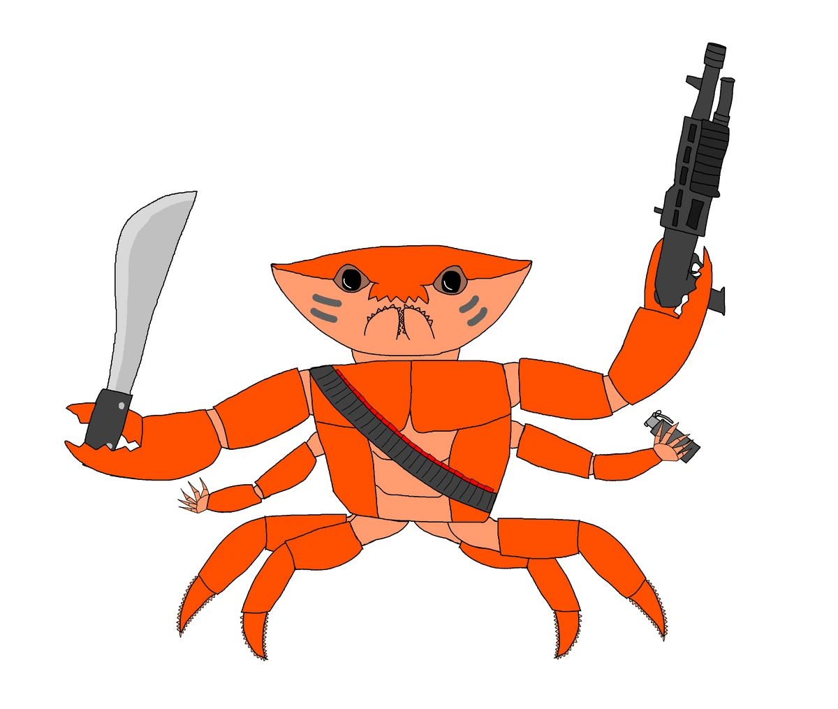 Commando Crab | Soulgrinder Wiki | Fandom