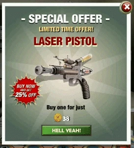 Laser Pistol | Auto Hustle Wiki | Fandom