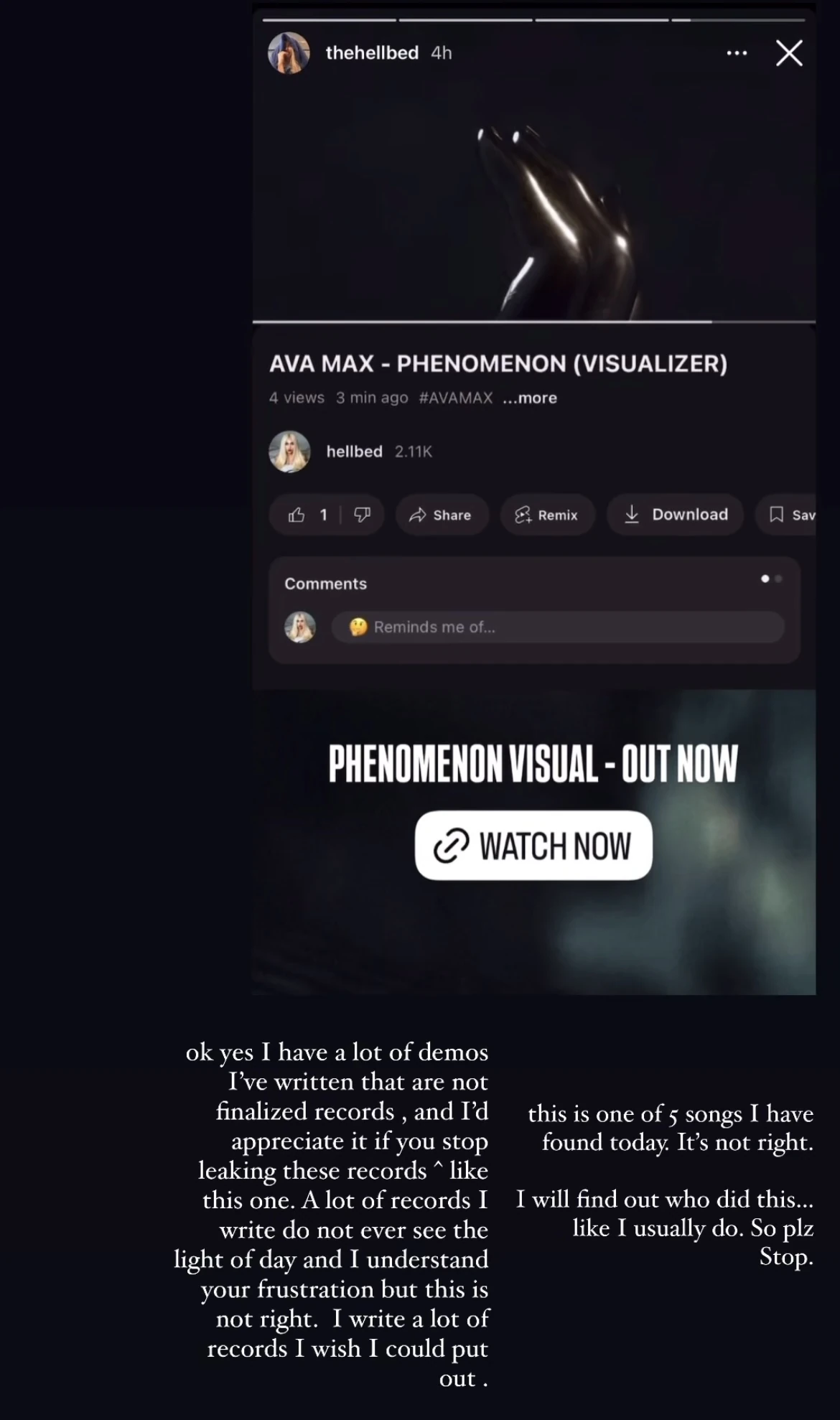 Phenomenon | Ava Max Wiki | Fandom