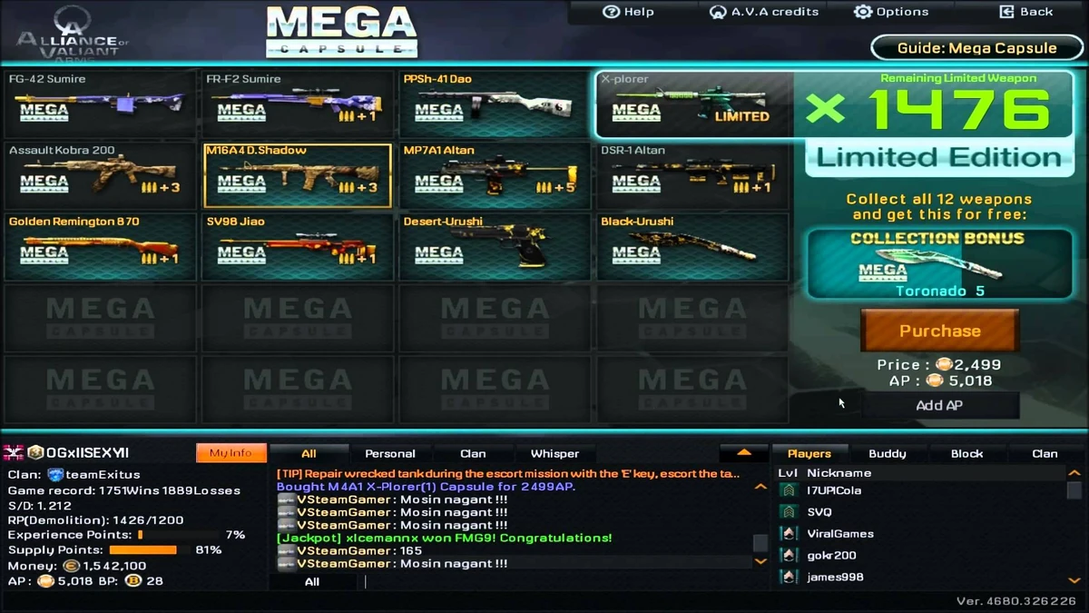 Mega Capsule Season 2 | A.V.A Global Wiki | Fandom