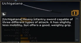 Uchigatana | A.V.A Global Wiki | Fandom