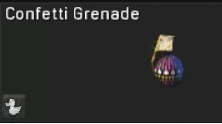 Confetti Grenade | A.V.A Global Wiki | Fandom
