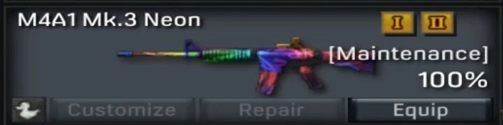 M4A1 Mk.3 Neon | A.V.A Global Wiki | Fandom