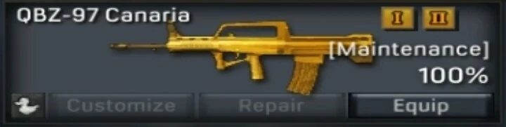 QBZ-97 Canaria | A.V.A Global Wiki | Fandom