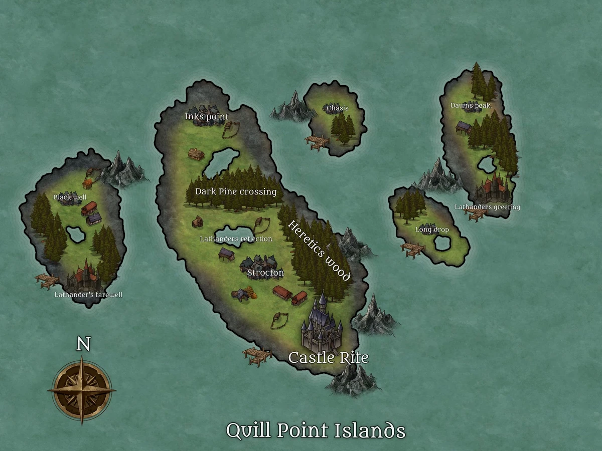 Quill Point Islands | Avalon Knights Academy Wiki | Fandom