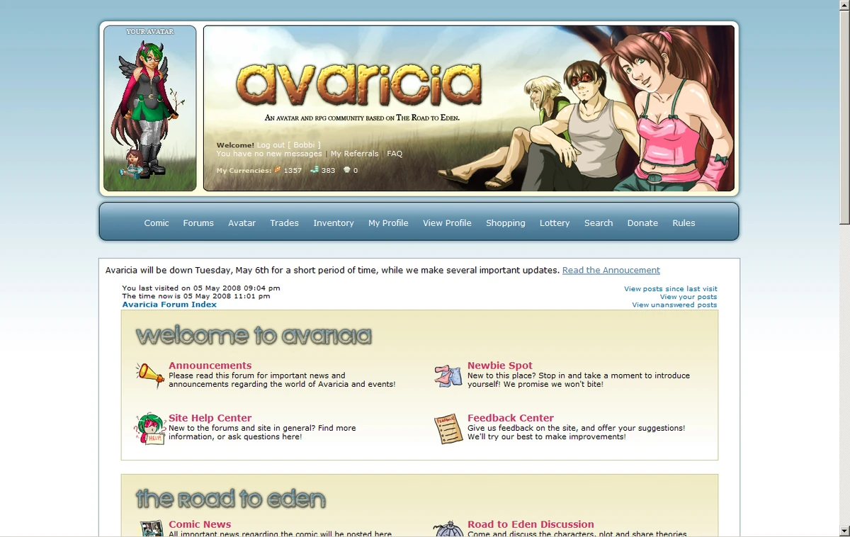 History | Avaricia Wiki | Fandom