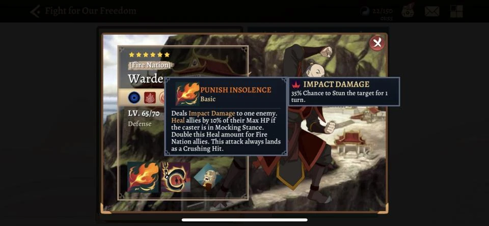 Warden(Fire Nation) (Defense) | Avatar Generations Wiki | Fandom