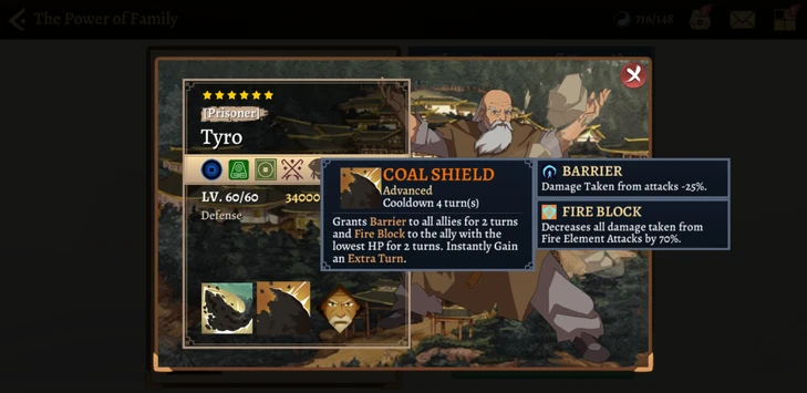 Tyro(Prisoner) (Defense) | Avatar Generations Wiki | Fandom