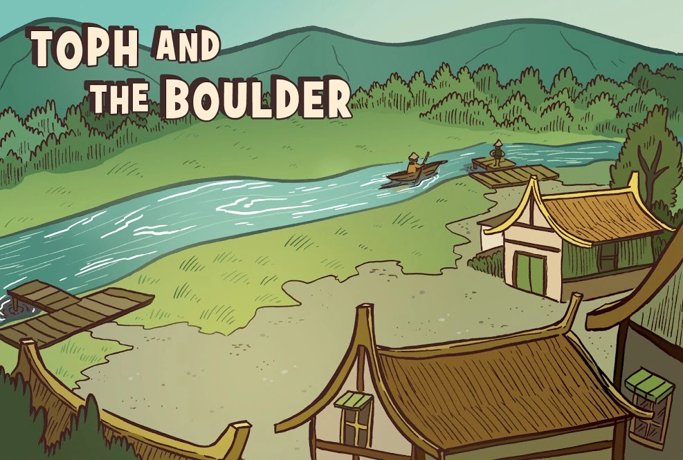 Toph and The Boulder | Avatar Wiki | Fandom