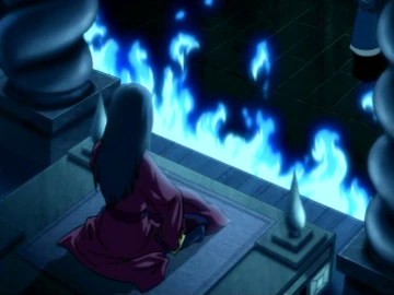 azula breathing fire