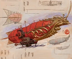 Ozai's airship | Avatar Wiki | Fandom