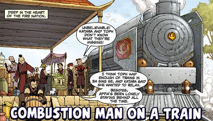 Explosieman met de Trein | Avatar Wiki | Fandom