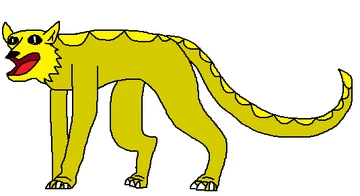 Yellow Lightning Wolf