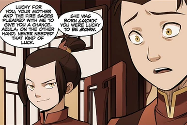 azula lightning comics