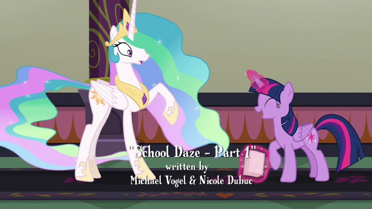 My Little Pony: Friendship is Magic S08E01 "School Daze - Part 1 ...