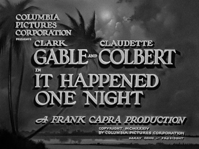 It Happened One Night | Film and Television Wikia | Fandom