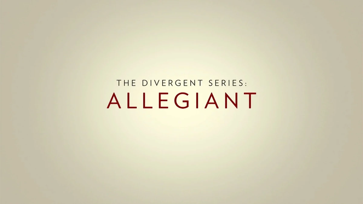 Allegiant | Film and Television Wikia | Fandom