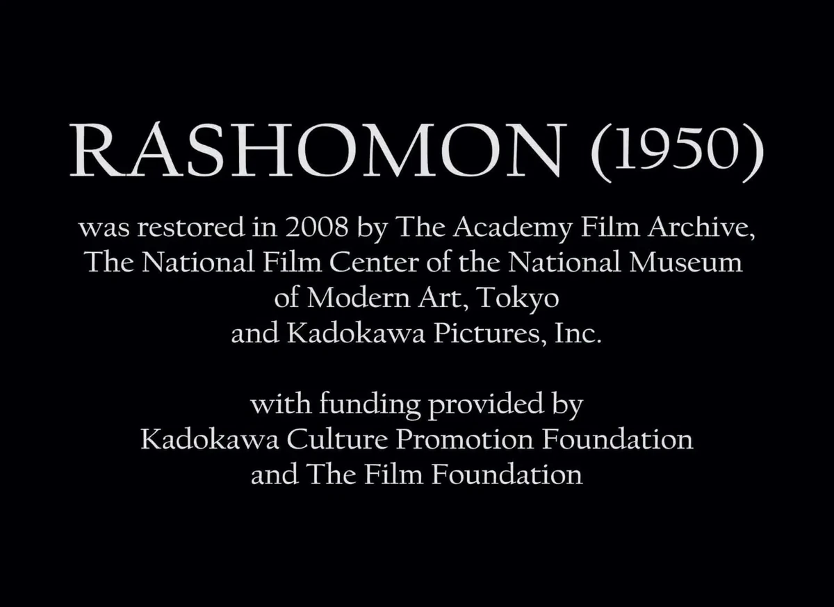 Rashomon | Film and Television Wikia | Fandom