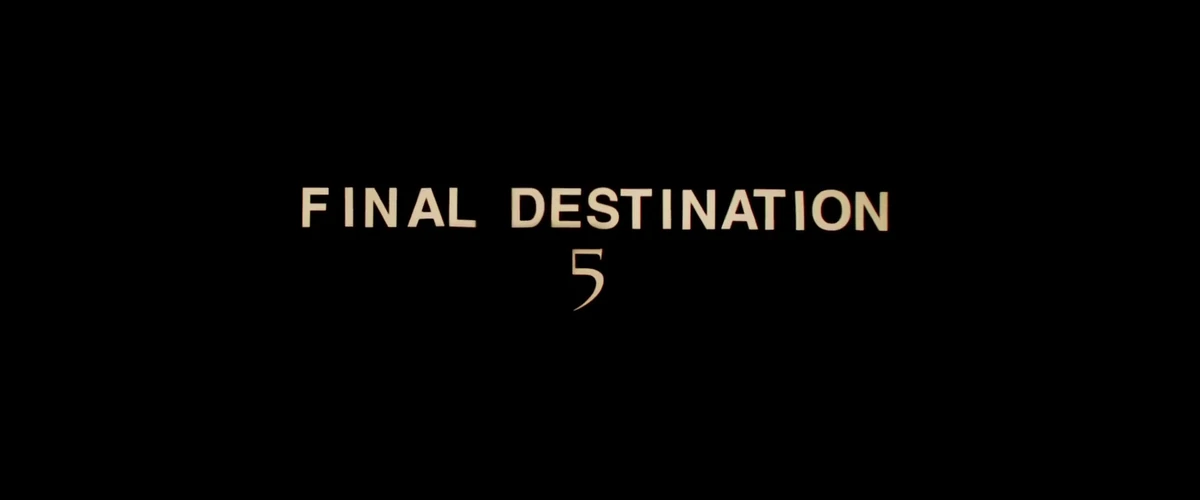 Final Destination 5 | Film and Television Wikia | Fandom
