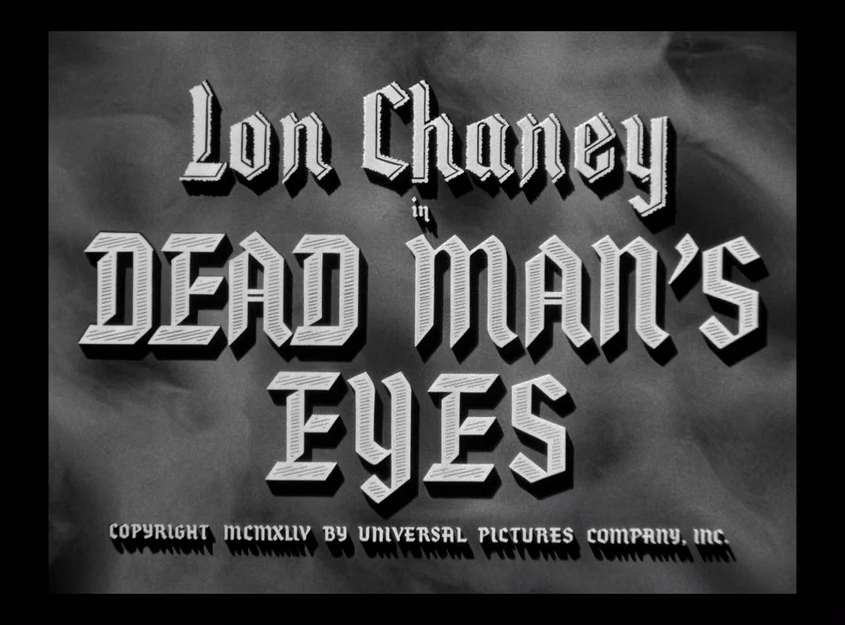 Dead Man’s Eyes | Film and Television Wikia | Fandom