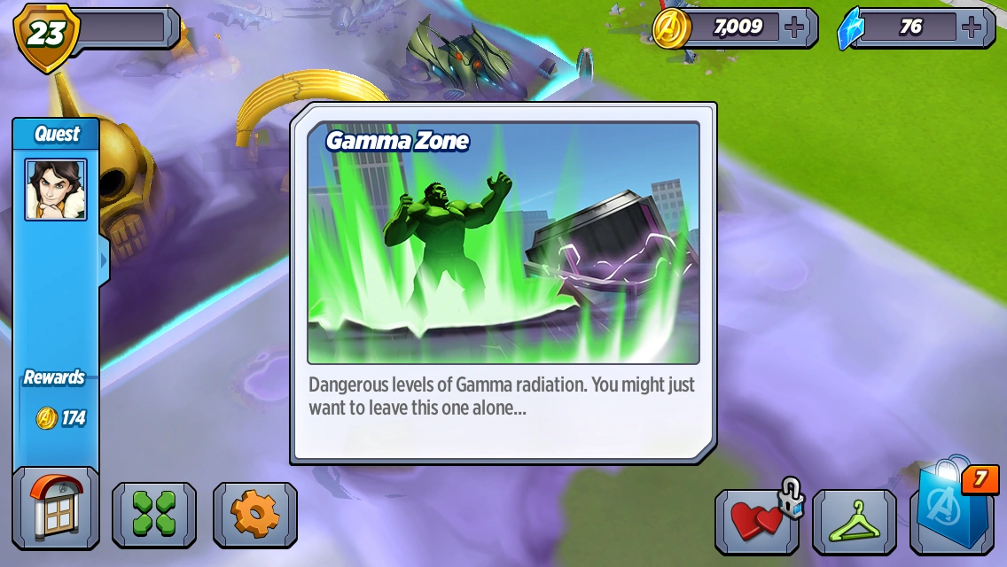 Gamma Zone | Avengers Academy Wikia | Fandom