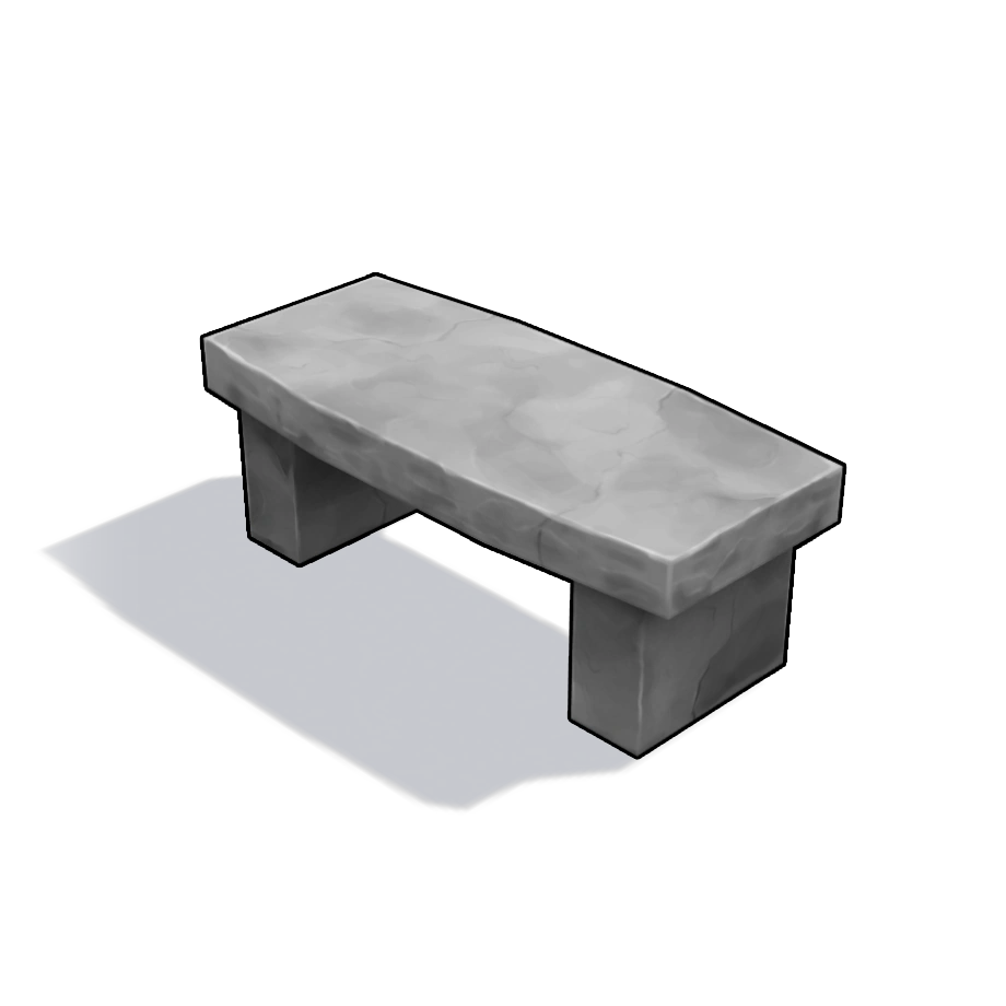 Stone Bench | Avengers Academy Wikia | Fandom