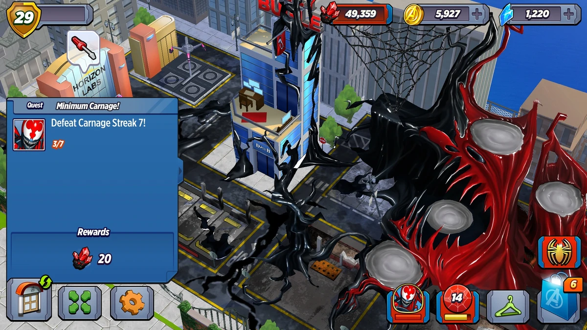 Minimum Carnage! | Avengers Academy Wikia | Fandom